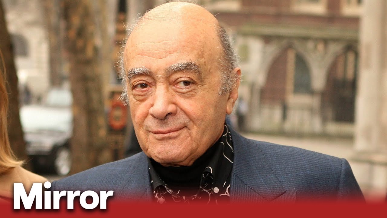 Former Harrods owner Mohamed Al Fayed dies aged 94 - YouTube
