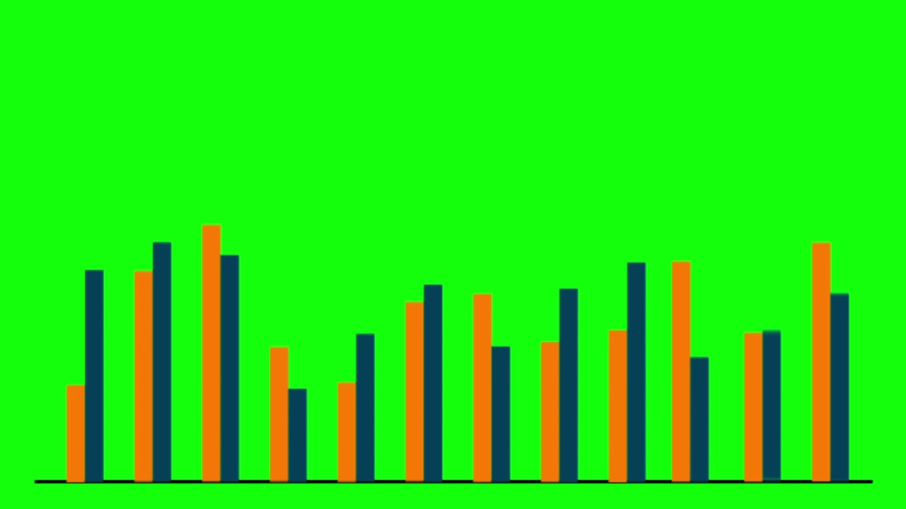 Fluctuation Graph Animation free Green Screen I Latest video 2020 I ...