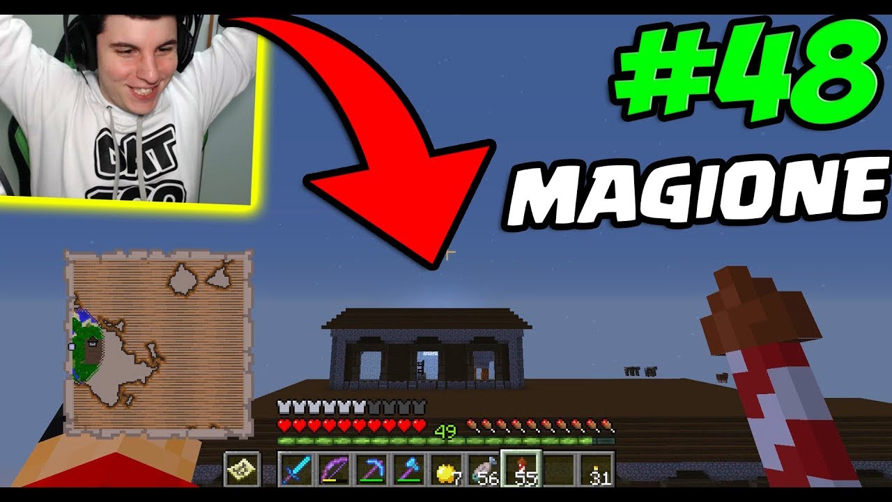 ALLA MAGIONE PER IL TOTEM DELL'IMMORTALITA'! Minecraft #48 - YouTube