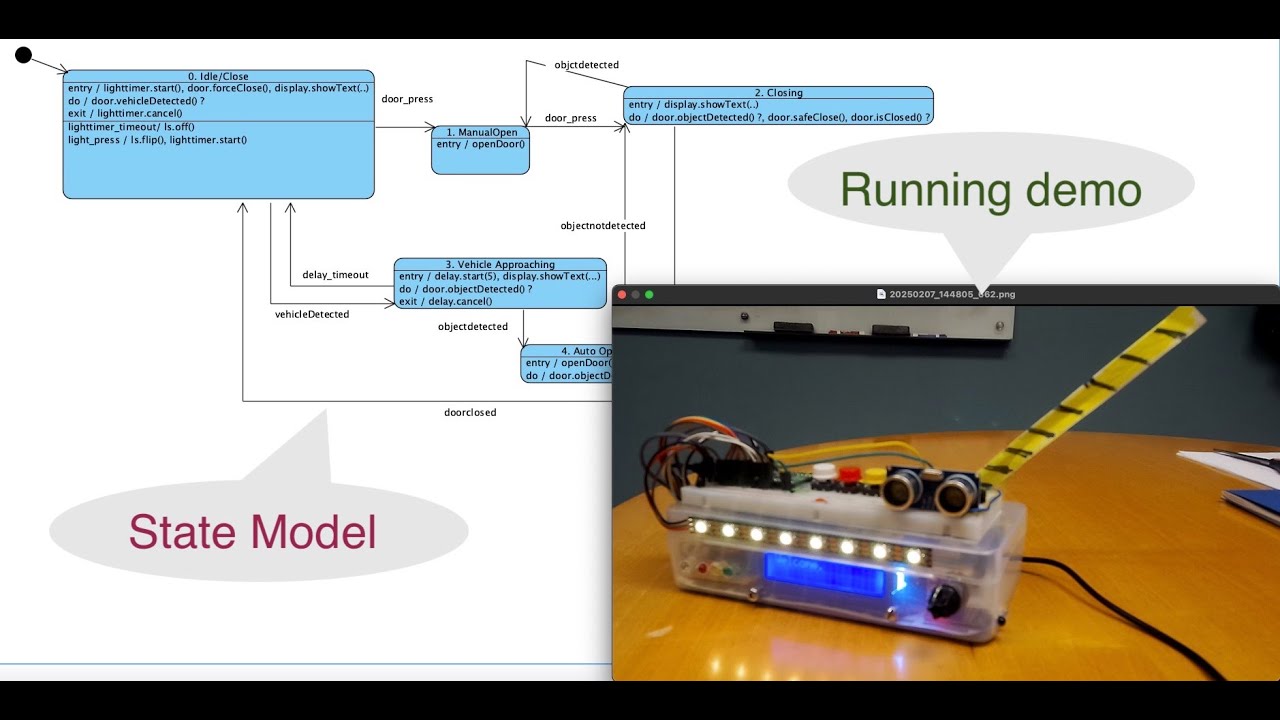 🚪 Building a Sensor-Controlled Garage Door Opener | Part 2: UML Design ...