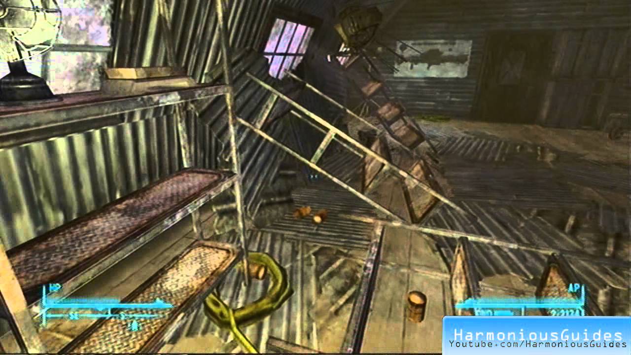 FNV: Lonesome Road - Riot Gear Armor Location - YouTube