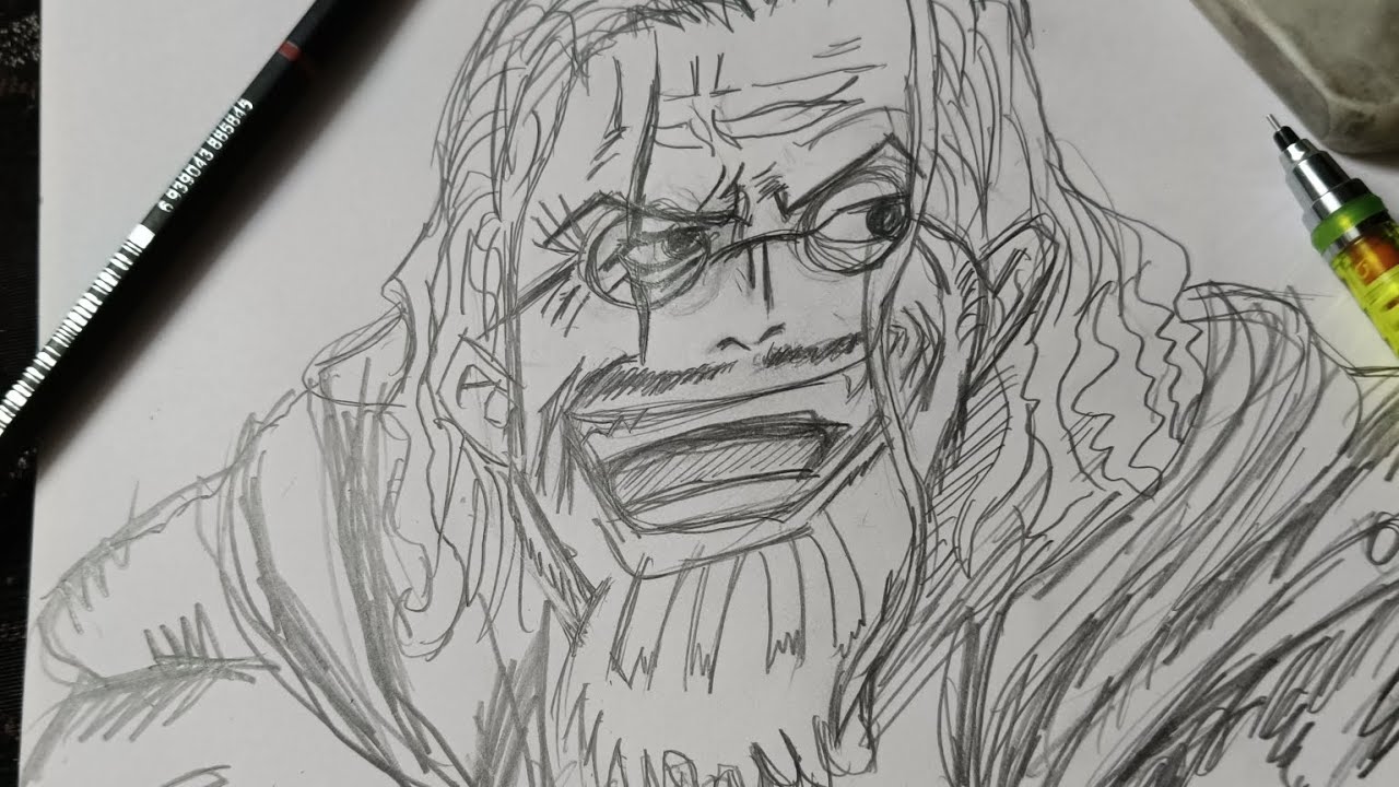 Drawing DARK KING RAYLEIGH ,TIME LAPSE | Drawing everyday to to improve ...