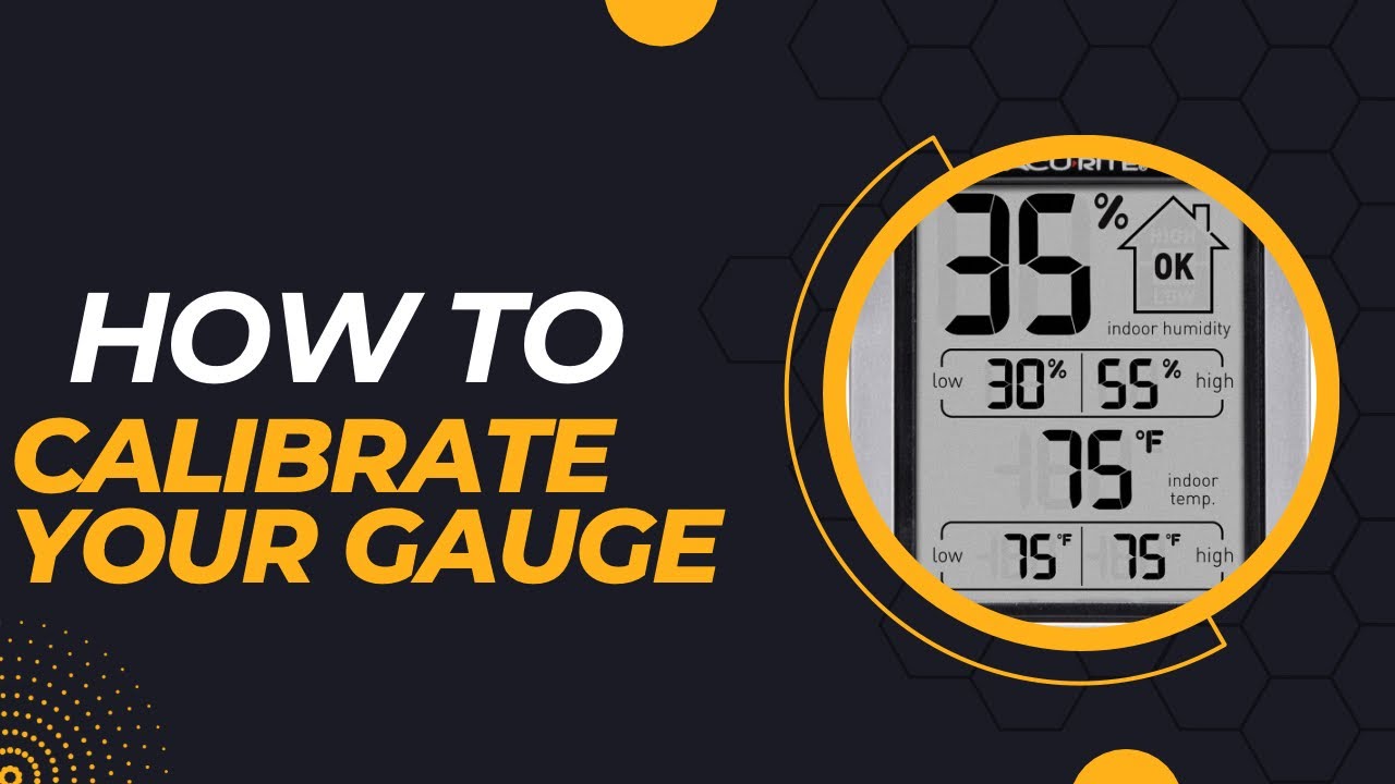 How To Calibrate Your Gauge! - YouTube