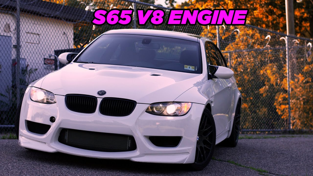 BMW M3 Exhaust Sound - The Glorious S65 V8 Engine - YouTube