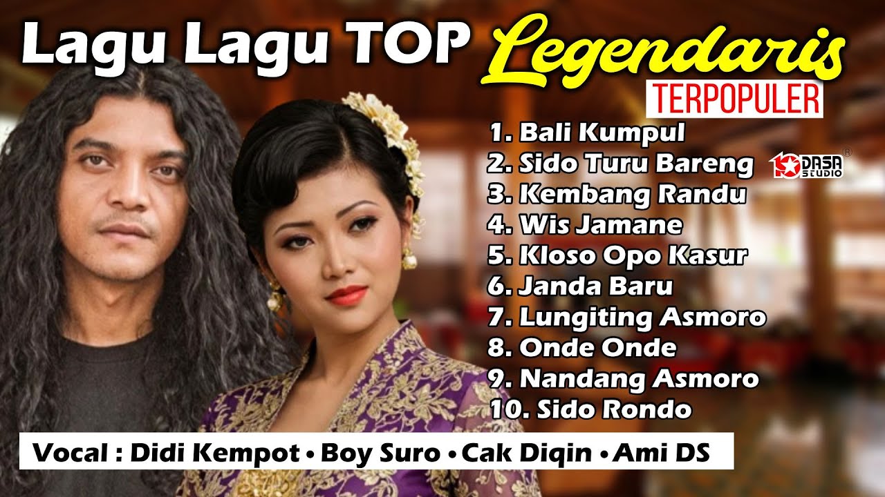 Lagu - Lagu Top Legendaris #dasastudio - YouTube