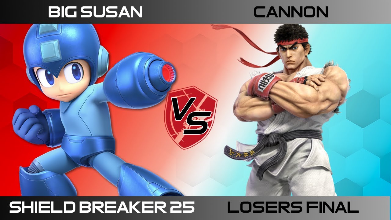 Shield Breaker 25 - Losers Final - Big Susan (Mega Man) Vs. Cannon (Ryu ...