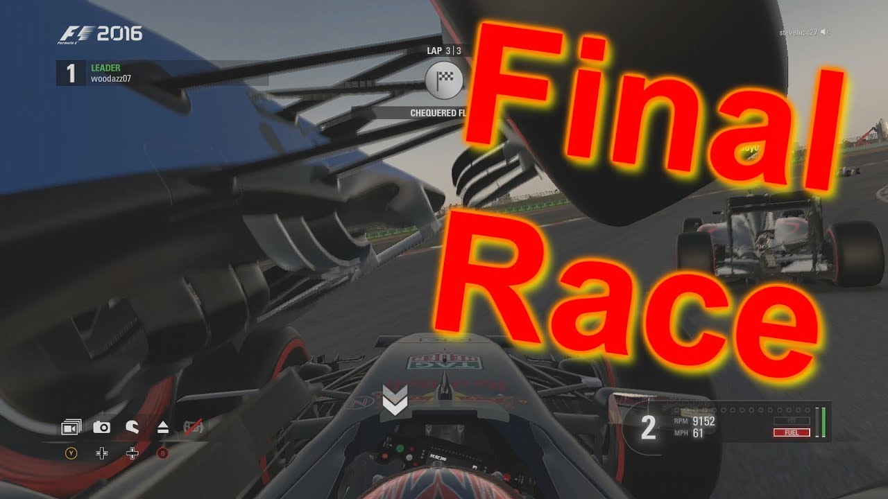 FINAL F1 2016 MULTIPLAYER RACE - YouTube