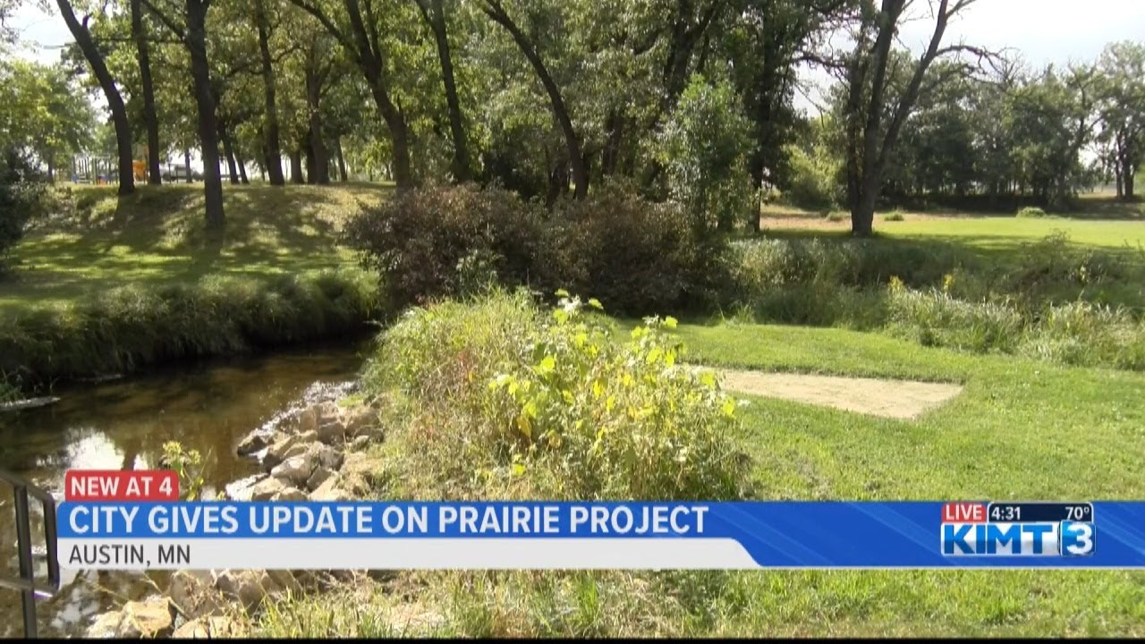 Austin gives an update on prairie project - YouTube