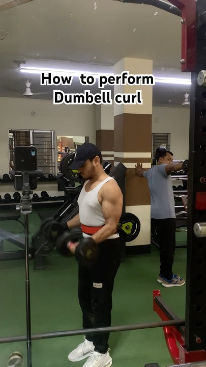 How to Perform a Dumbbell Curl - YouTube