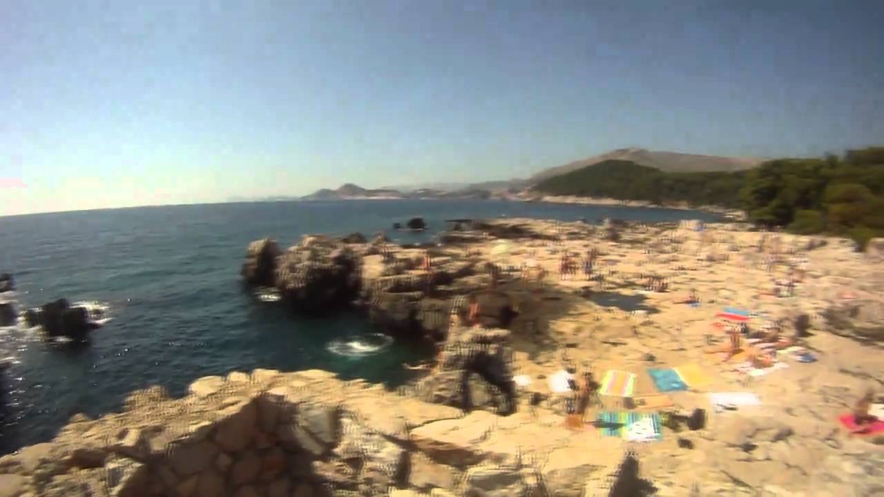Cliff diving in Lokrum, Croatia - YouTube