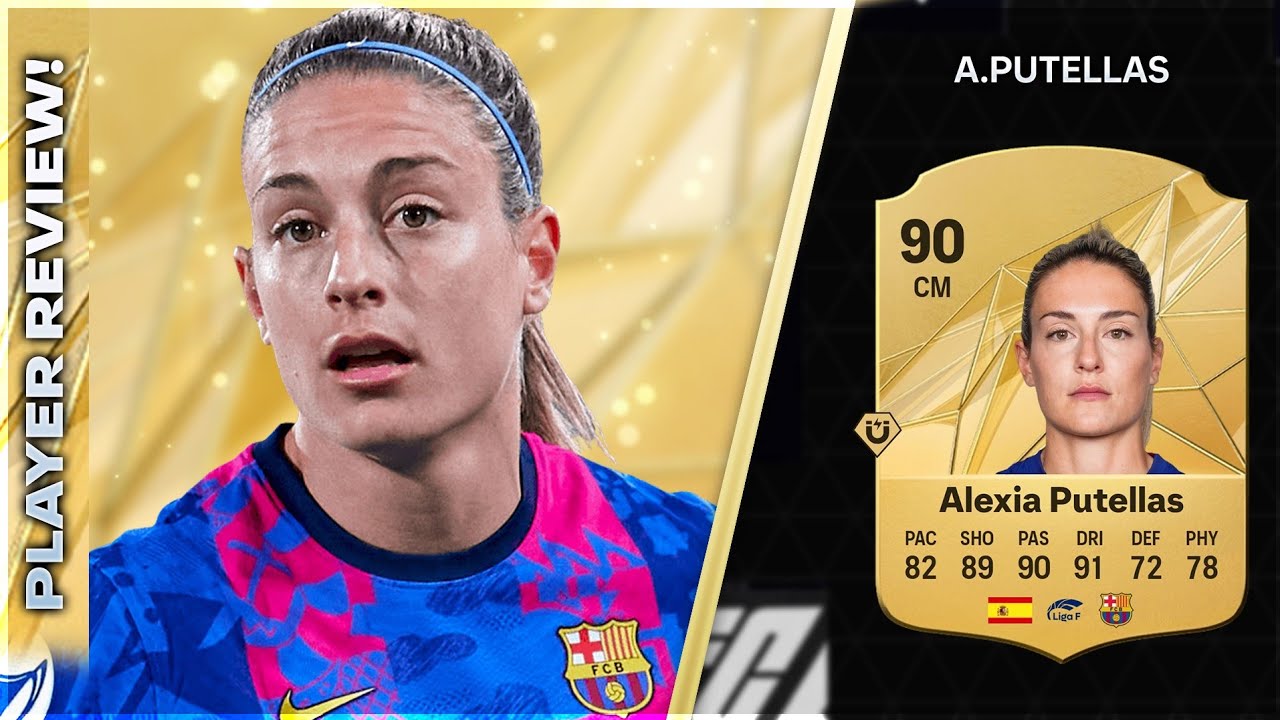 USE HER IN CAM!!!!! 90 RATED GOLD CARD ALEXIA PUTELLAS PLAYER REVIEW ...
