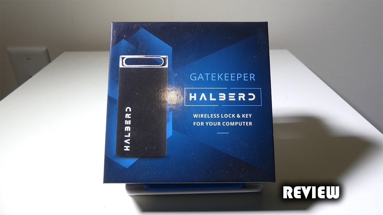The Gatekeeper Halberd - Wireless Computer Lock - Setup and Review ...