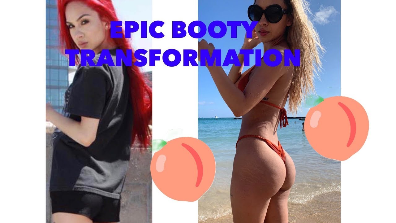 Her Amazing BOOTY TRANSFORMATION / 1st Day in Hawaii - YouTube