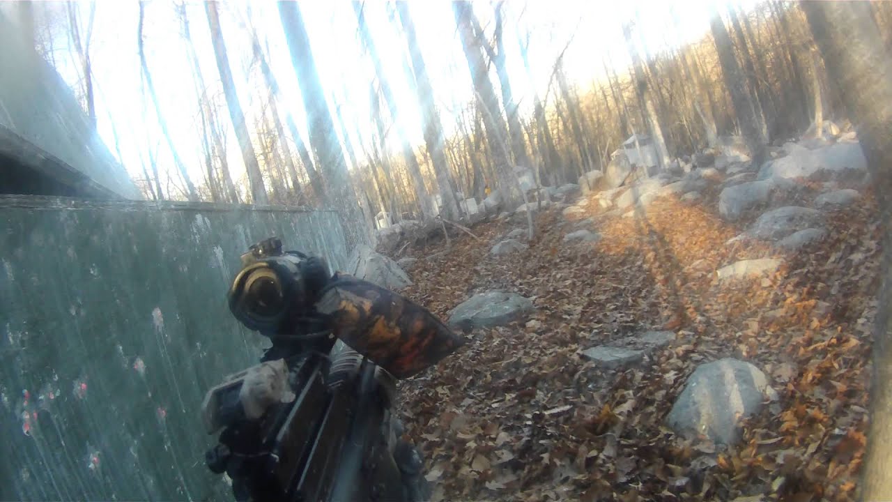 Odyssey Black Paintball. MKP-II CQB @ Poco Loco Paintball Park - YouTube