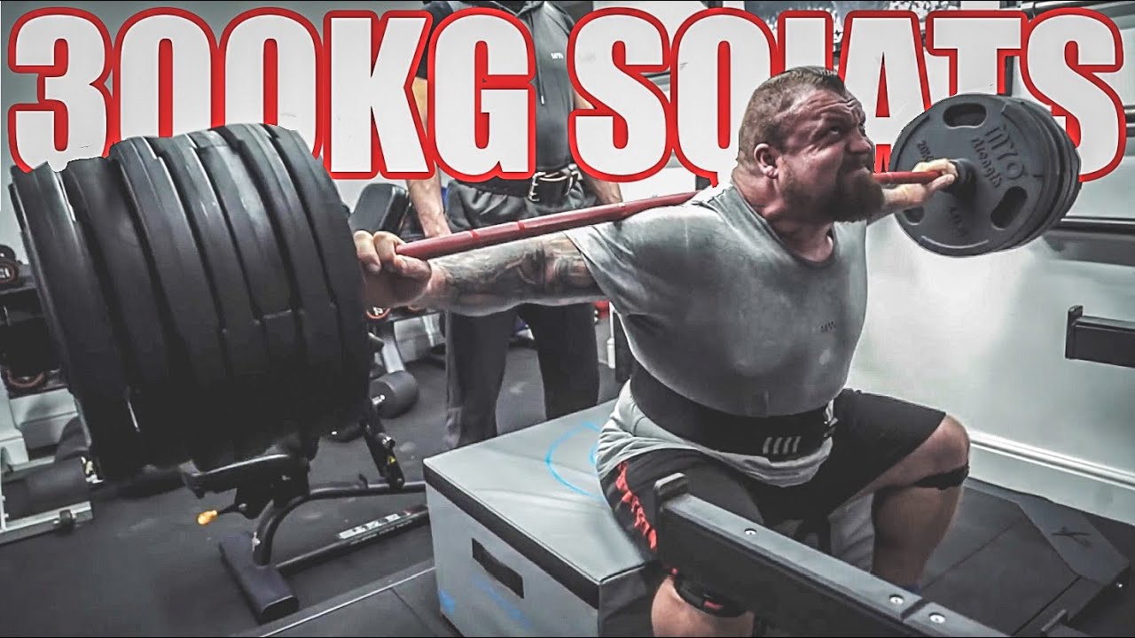 300KG/660LB SQUATS Heavy Leg Session - YouTube
