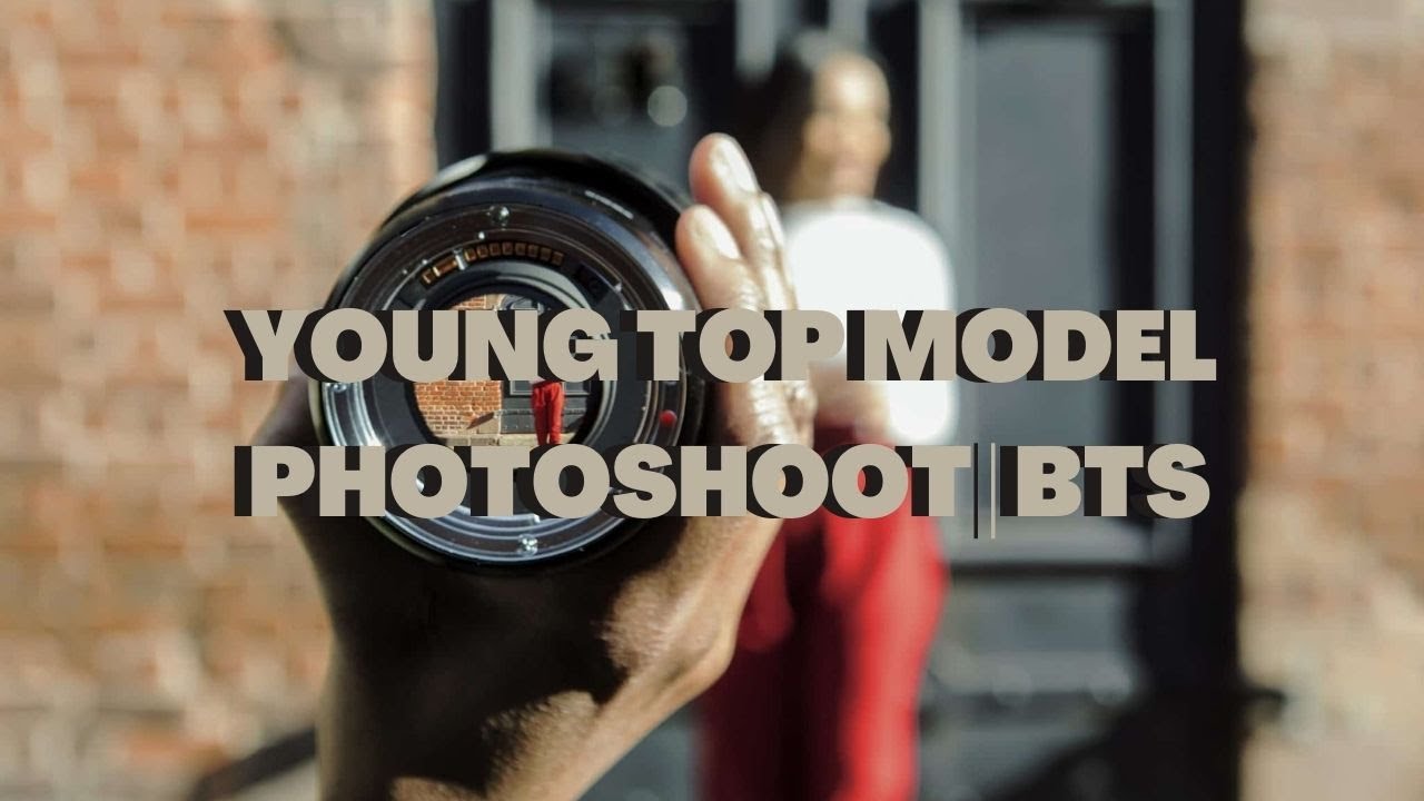 YOUNG TOP MODEL PHOTOSHOOT|BTS - YouTube