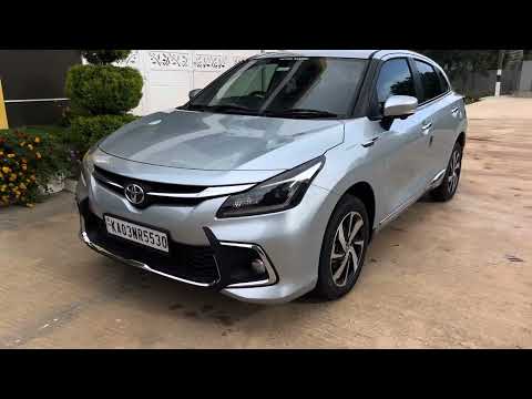 Toyota Glanza v ATM model silver  2023