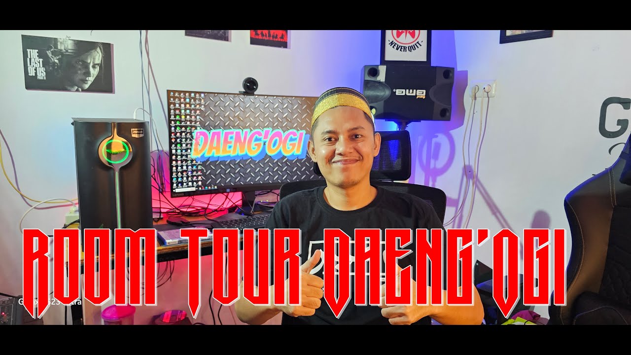 Gaming Room Tour Daeng'Ogi 2023 Sekalian Kita Unboxing PS5 Gaes - YouTube