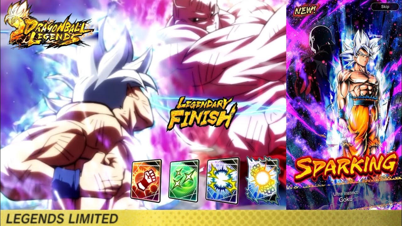Master Ultra Instinct Goku || MOVE SETS || 🔥DBL🔥 #movesets #mui # ...