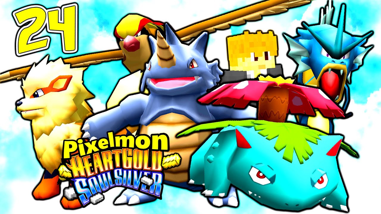 BATTLING BLUE in PIXELMON! - Minecraft Pixelmon HEARTGOLD and ...
