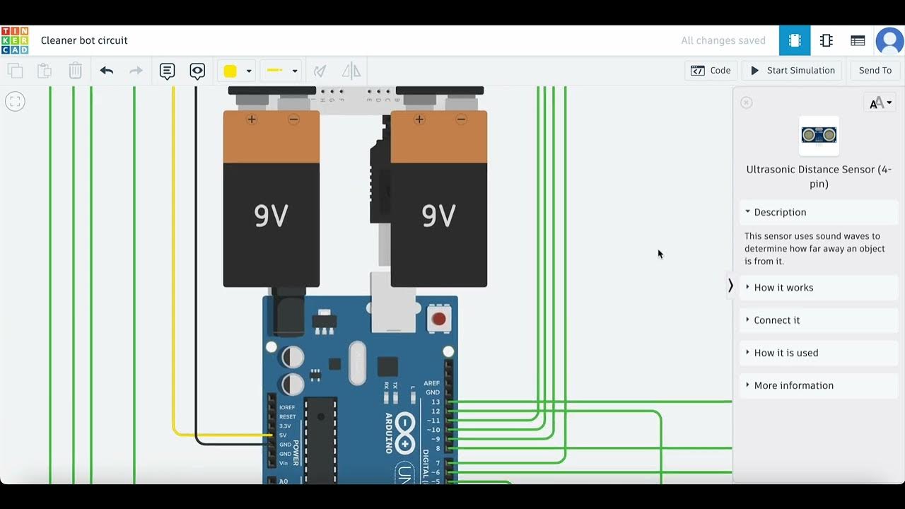 Cleaner bot circuit - YouTube