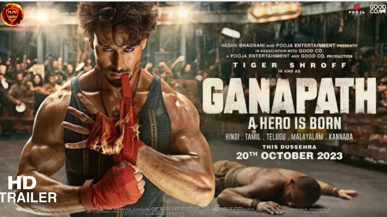 Ganapath Official Trailer l Tiger Shroff l Kriti Sanon l Amitabh Bachan ...
