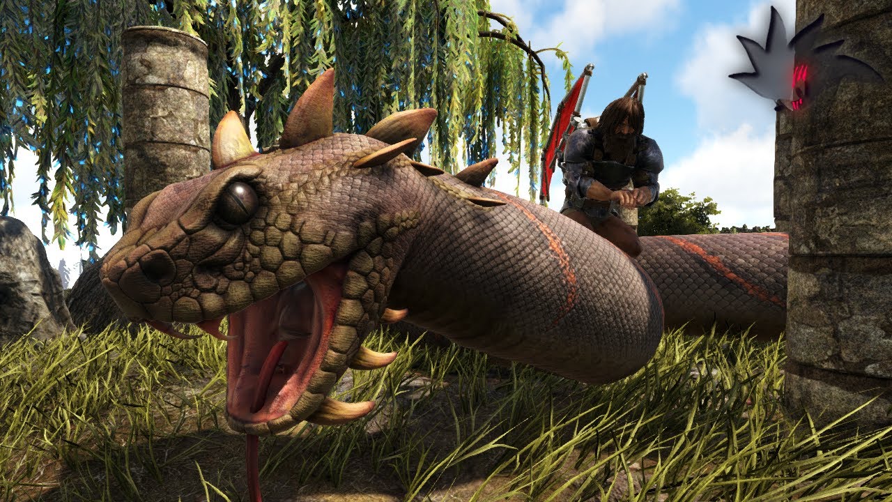 Apophis Rattlesnake taming - Ark: Survival Evolved [Modded Vanilla] (17) - YouTube
