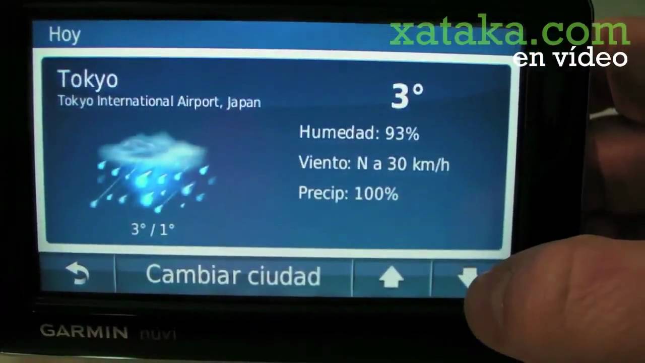 Garmin nuvi 1490T con Nulink, análisis en vídeo - YouTube