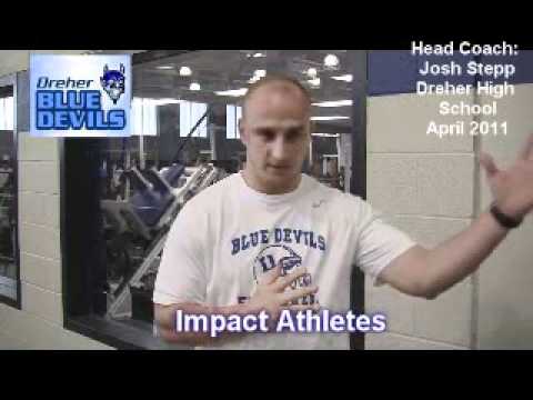 Dreher High School Head Coach Josh Stepp and Impact Athletes - YouTube