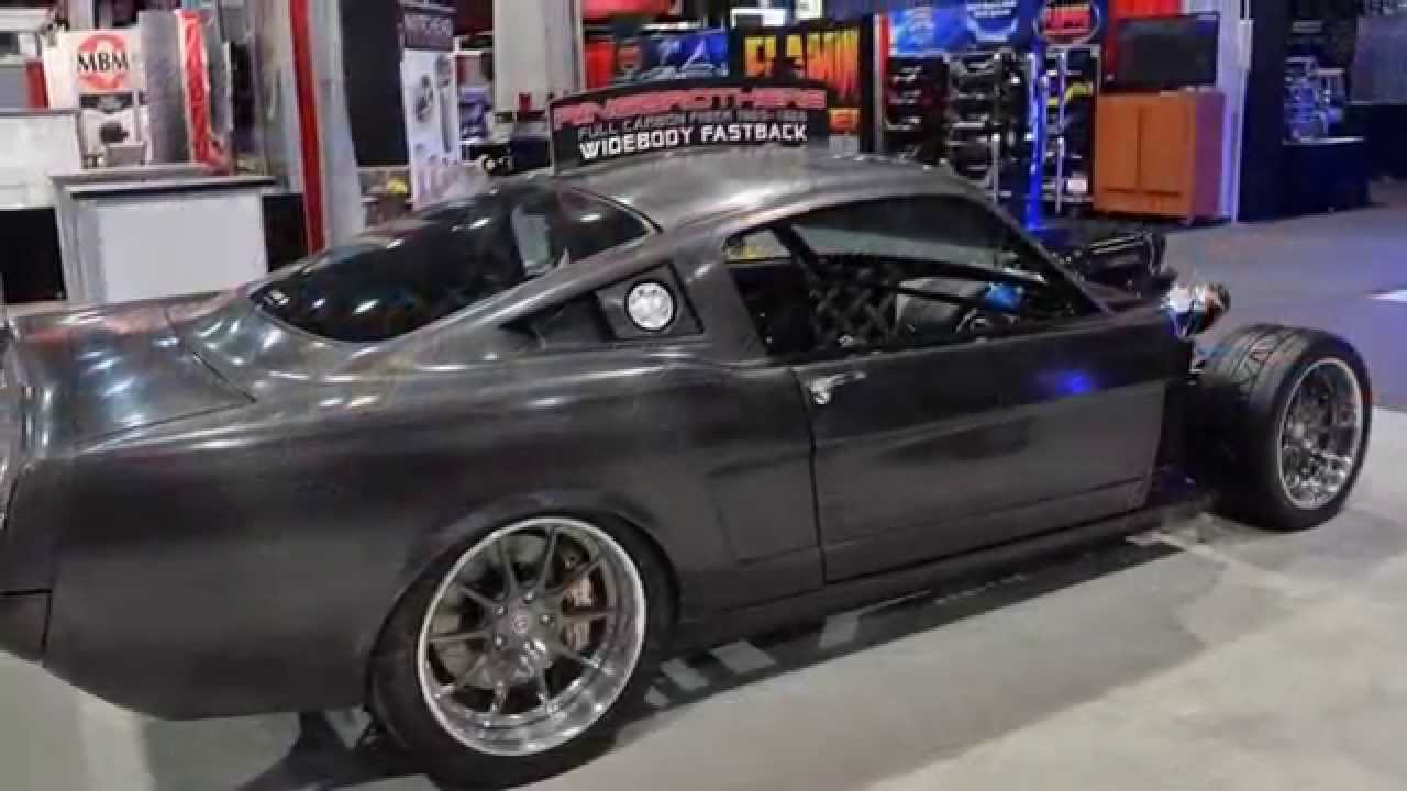 Ring Brothers 1965 Mustang Carbon Fiber Body - YouTube