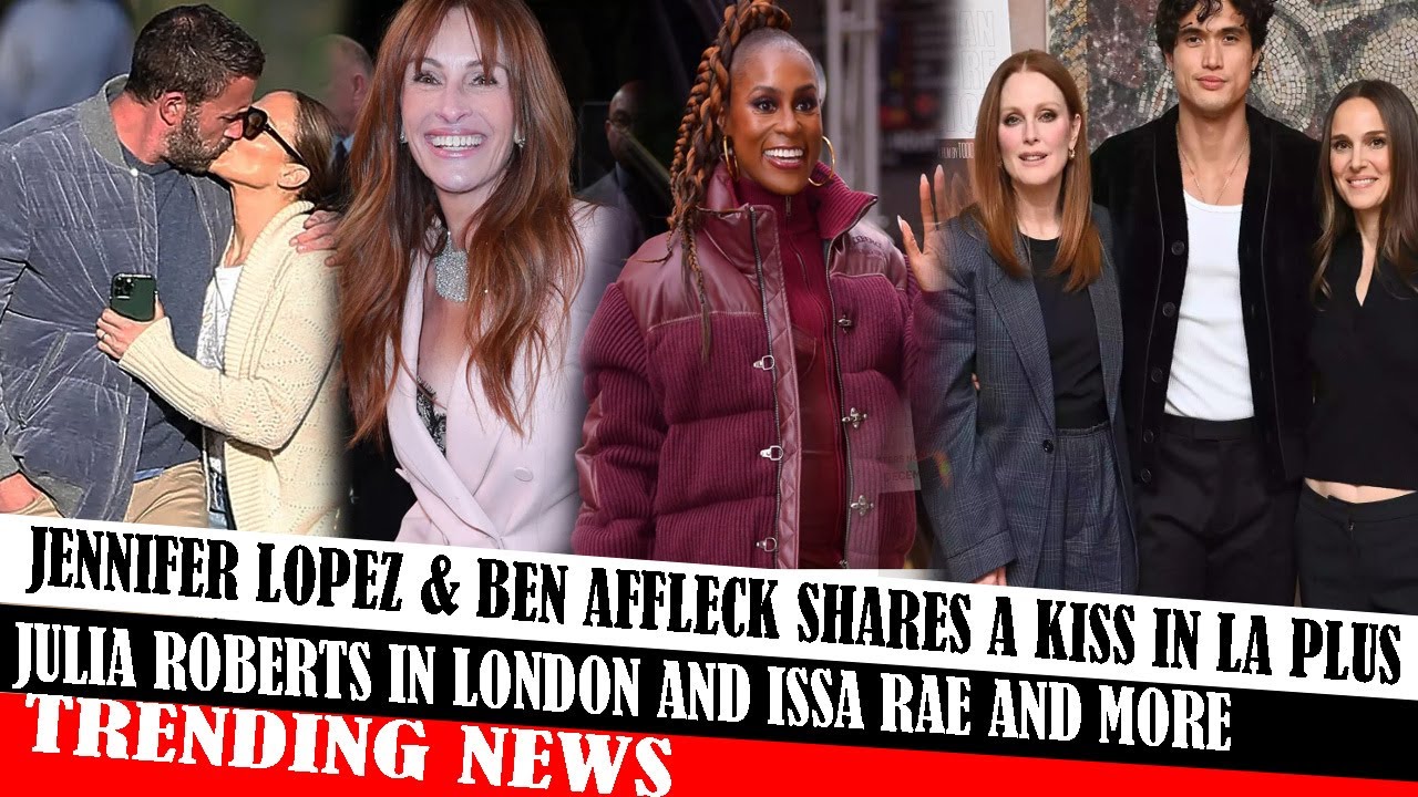 Jennifer Lopez & Ben Affleck Shares A Kiss In La Plus Julia Roberts In ...