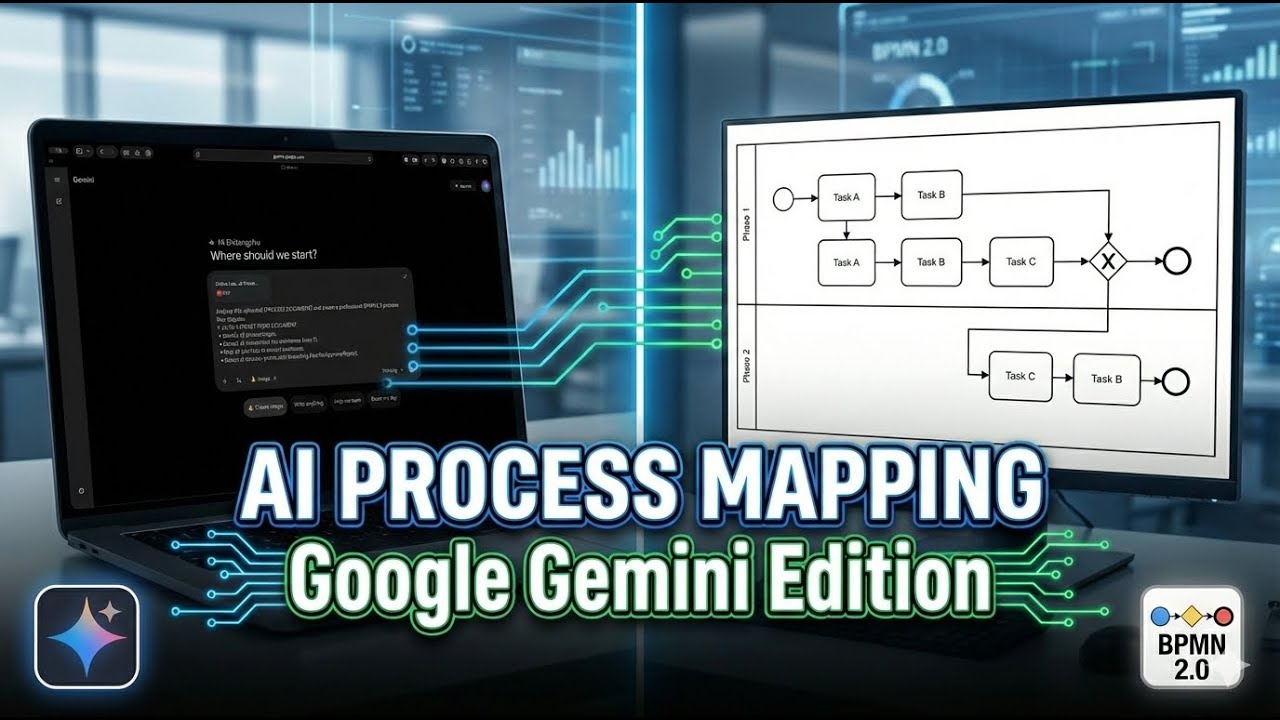Stop Drawing Flowcharts! Use AI for Process Mapping (BPMN 2.0) - YouTube
