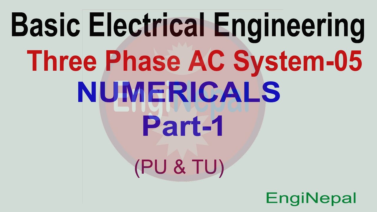 Three Phase AC Numerical Part-1 || Basic Electrical Engineering ...