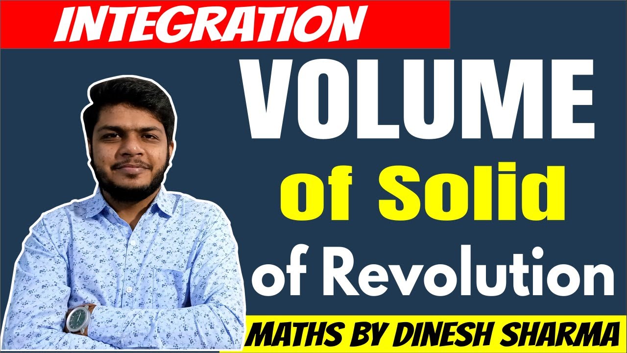 UPSC maths optional lectures ( in Hindi ) | volume of solid of ...