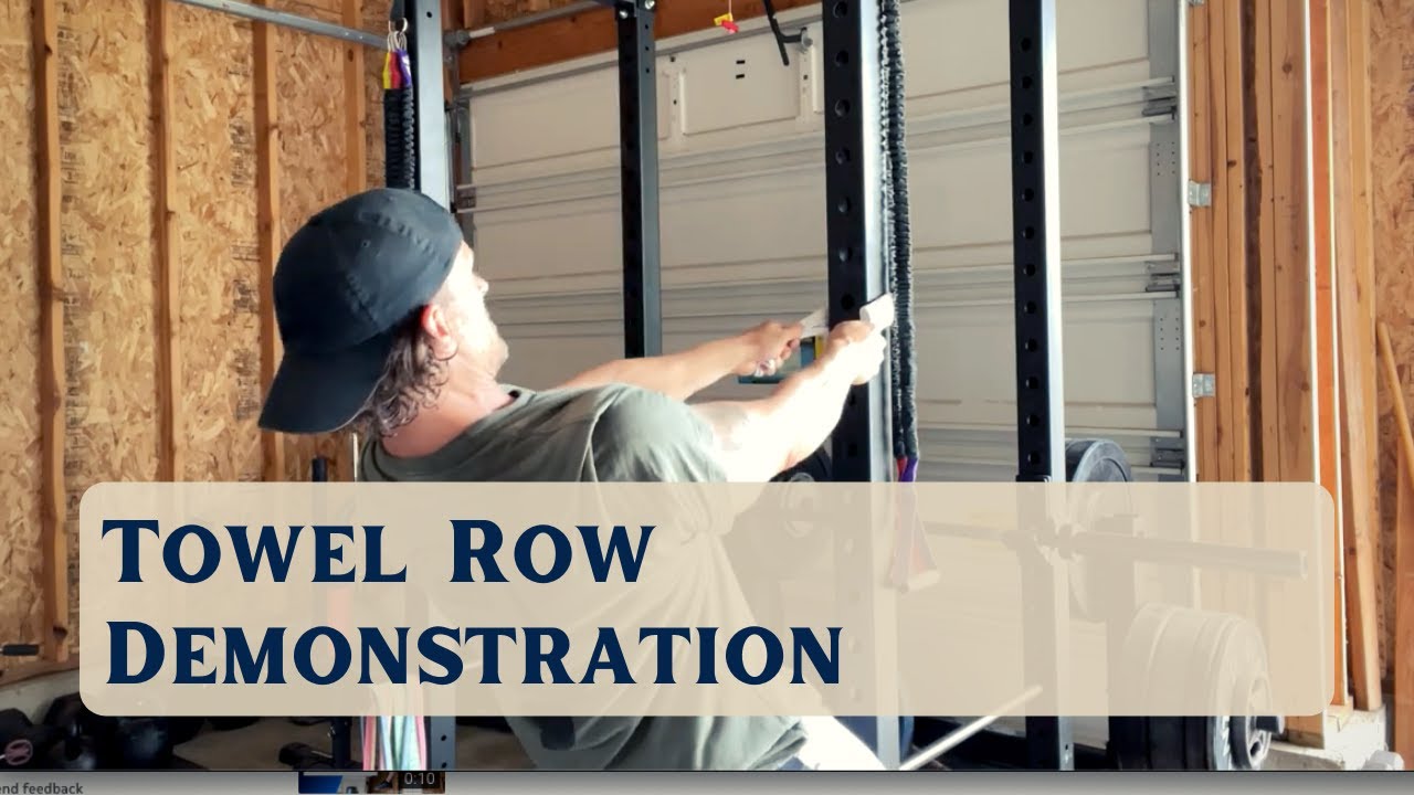 Towel Row Demonstration - YouTube