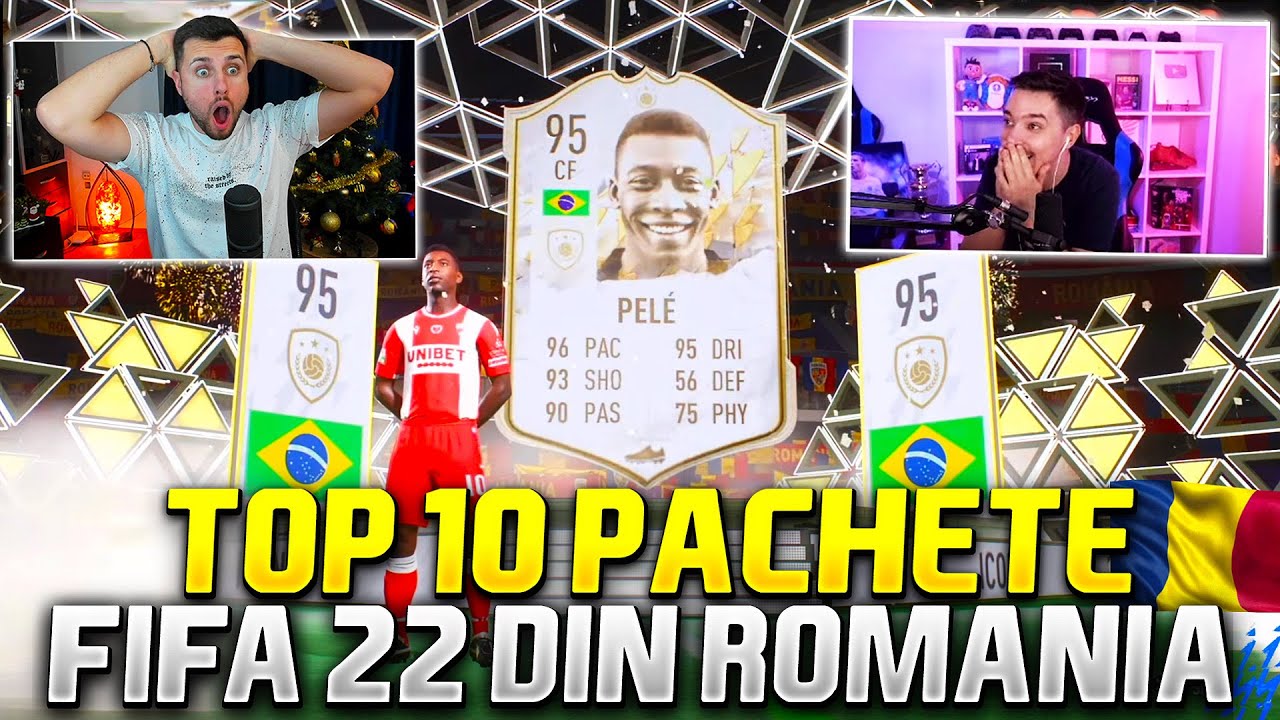 TOP 10 PACHETE NOROCOASE FIFA 22 DIN ROMANIA! DECEMBRIE!! - YouTube