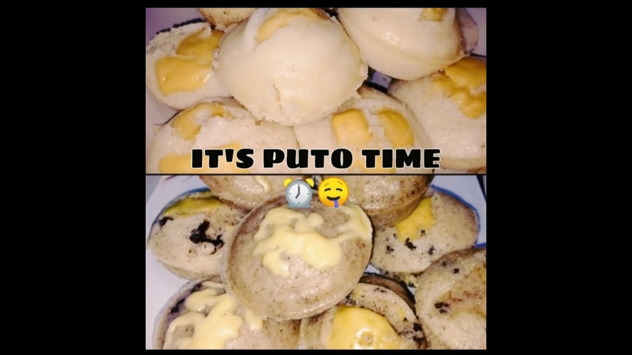 HOW TO MAKE PUTO CHEESE AND PUTO WITH OREO🤤 - YouTube