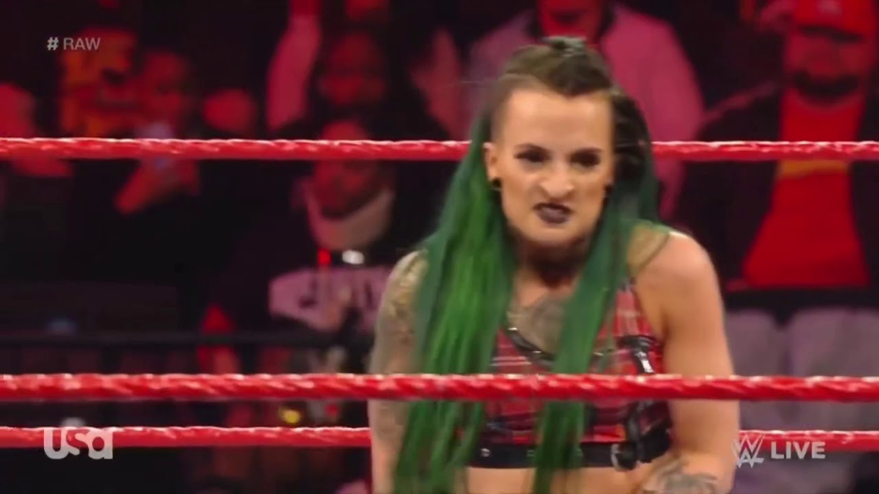 Full Match – Ruby Riott vs Liv Morgan : Special Guest Referee Sarah ...