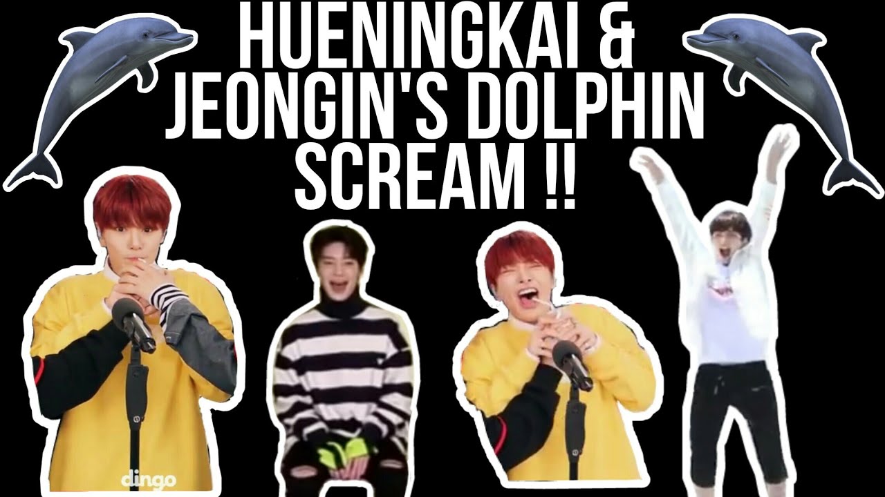 🐬 Hueningkai & Jeongin's dolphin scream 🐬 - YouTube