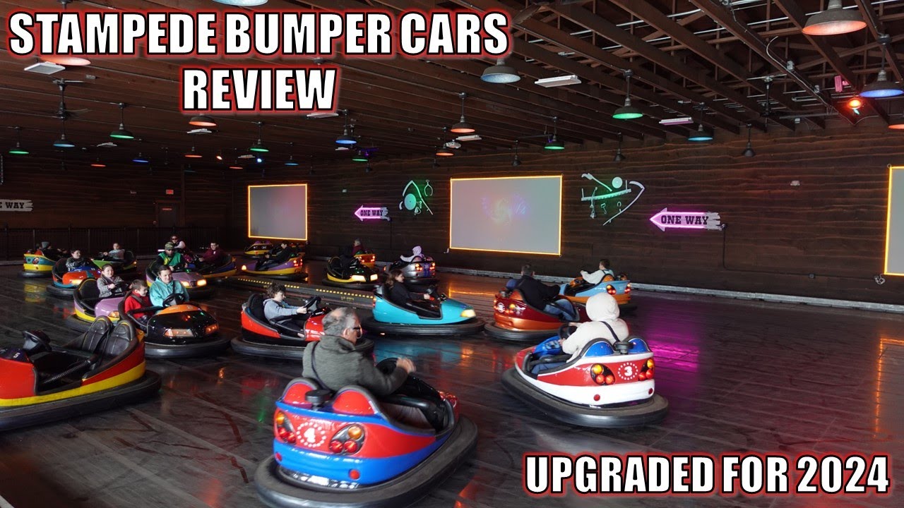 Stampede Bumper Cars Review, Six Flags New England Bumper Cars ...