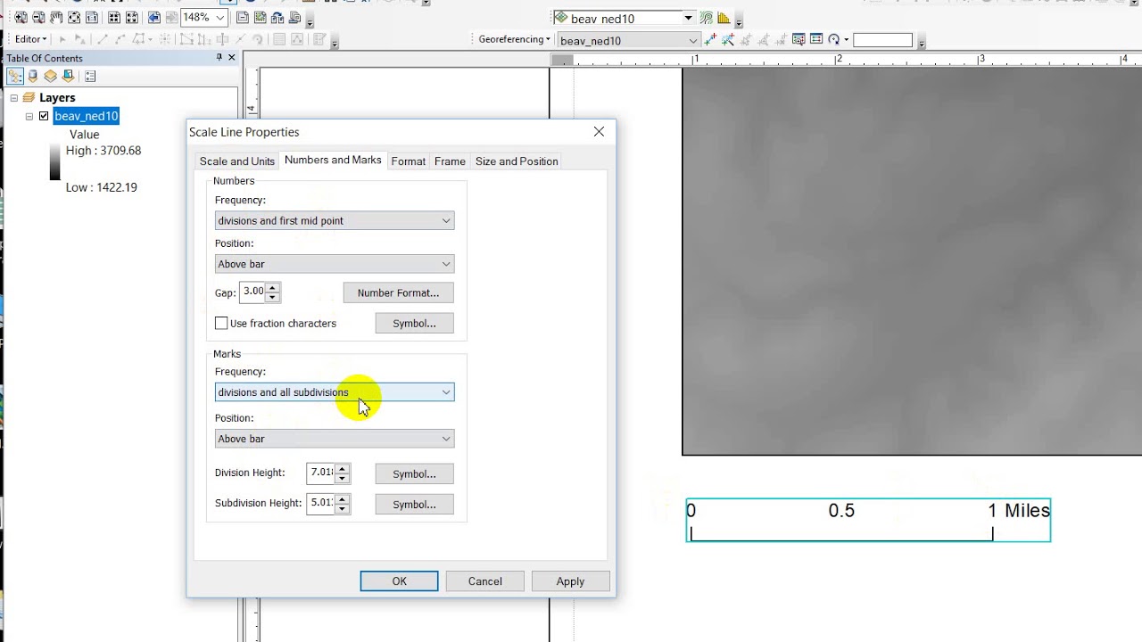 Get tick marks under your scale values - YouTube