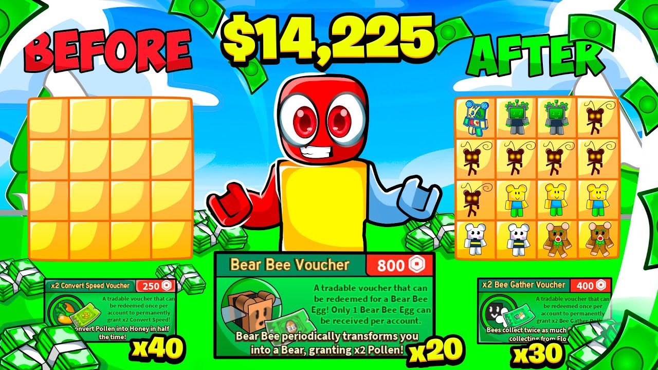 Spending $14,225 On Bear Bee Vouchers and Got TONS OF CUB BUDDIES ...