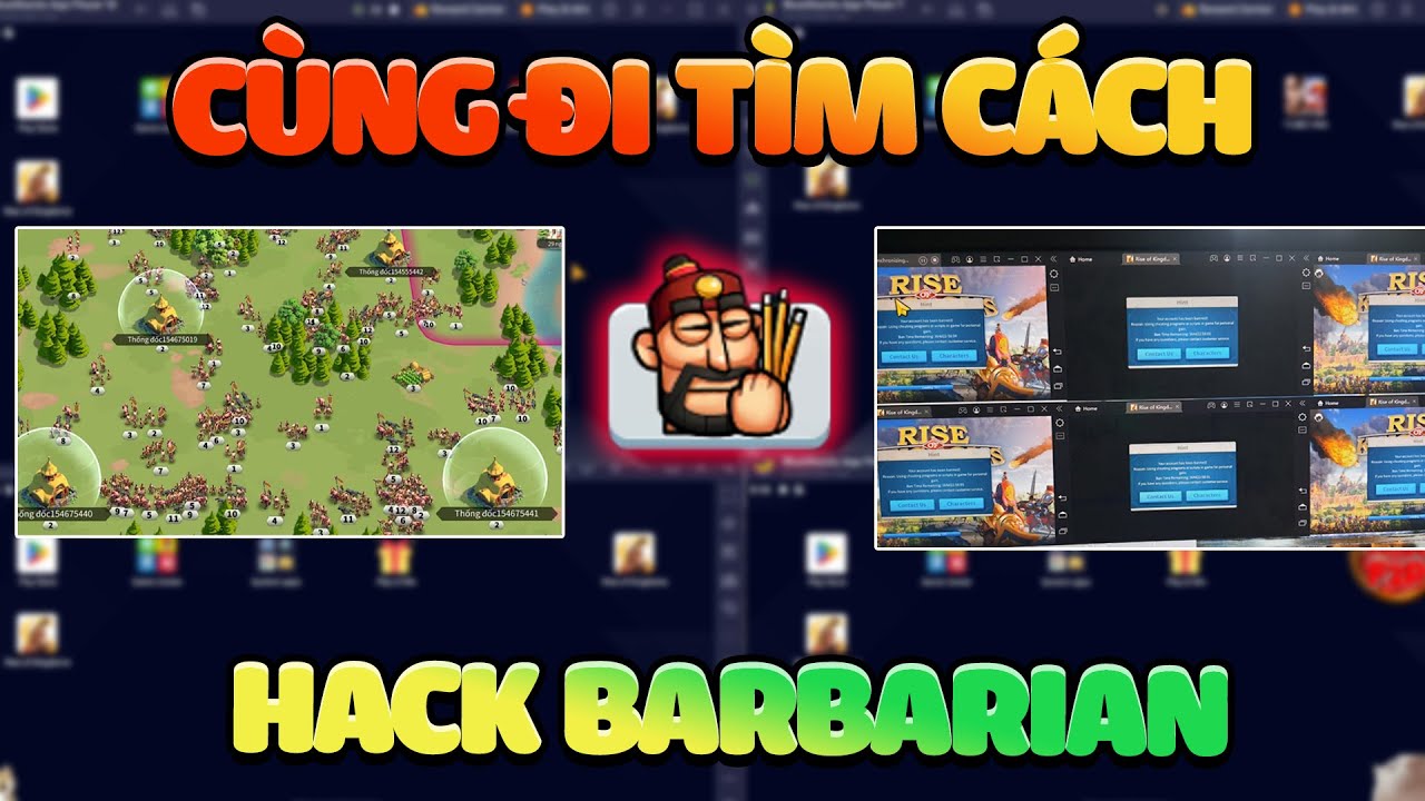 Rok F2P Làm Chuột Bạch Thử Dùng Nhiều Nick Gọi Man Rợ Cùng Lúc & Cái ...