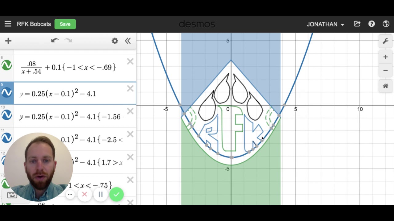 Desmos Logo: RFK Bobcats - YouTube