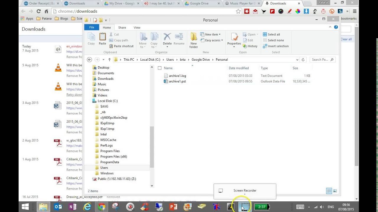 moving the archived emails from one laptop to another in Outlook 2013 - YouTube moving-the-archived-emails-from-one-laptop-to-another-in-outlook-2013-youtube