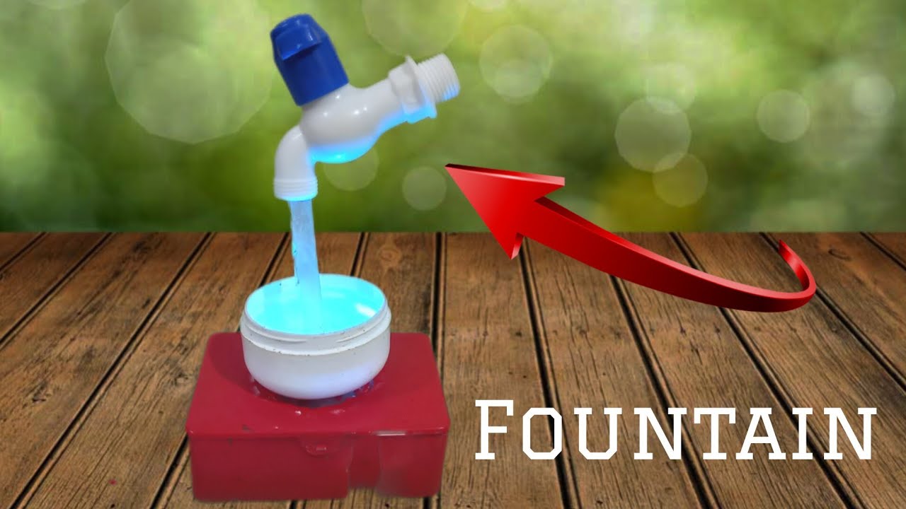 how to make a hanging fountain - YouTube