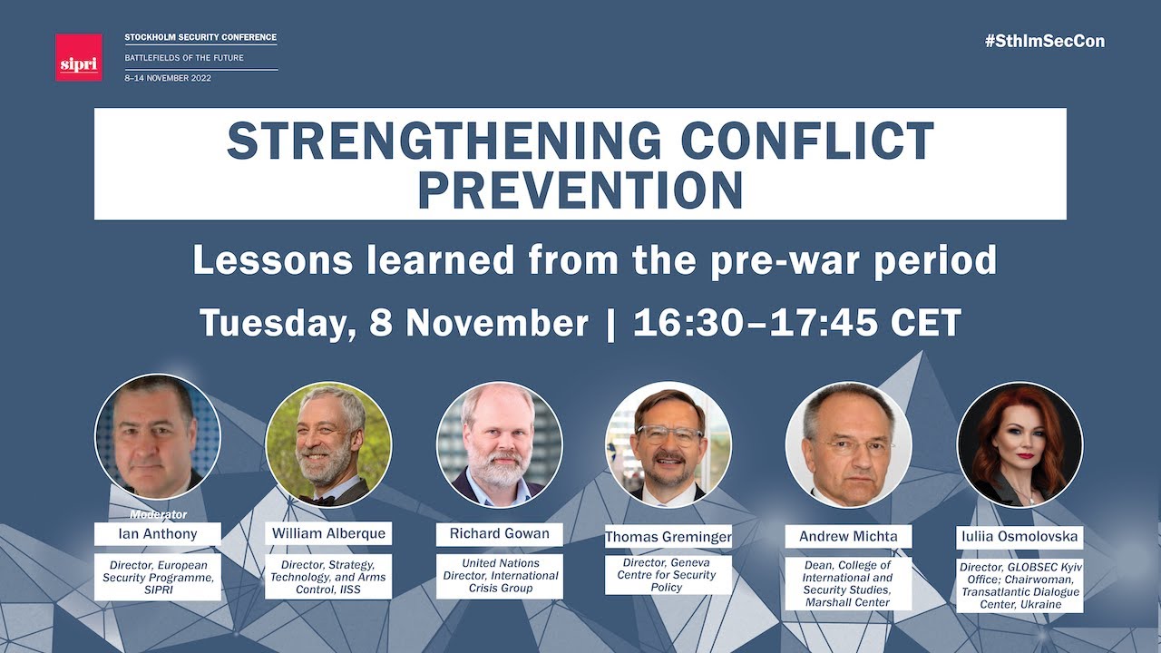 Strengthening conflict prevention: Lessons learned from the pre-war ...