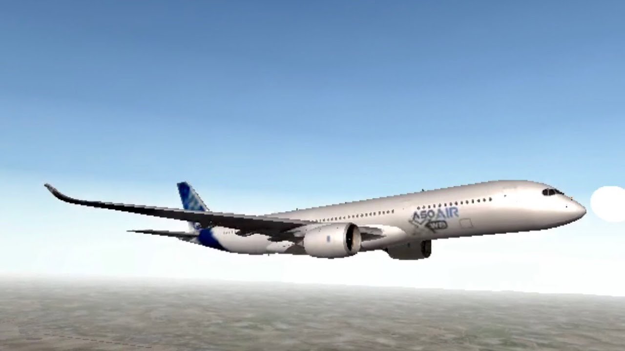 Extreme landings new aircraft (Airbus A350) - YouTube