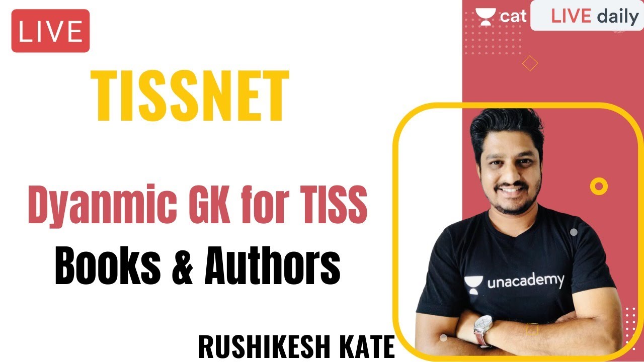 TISSNET 2021 | Dyanmic GK for TISS | Books & Authors | Rushikesh Kate ...