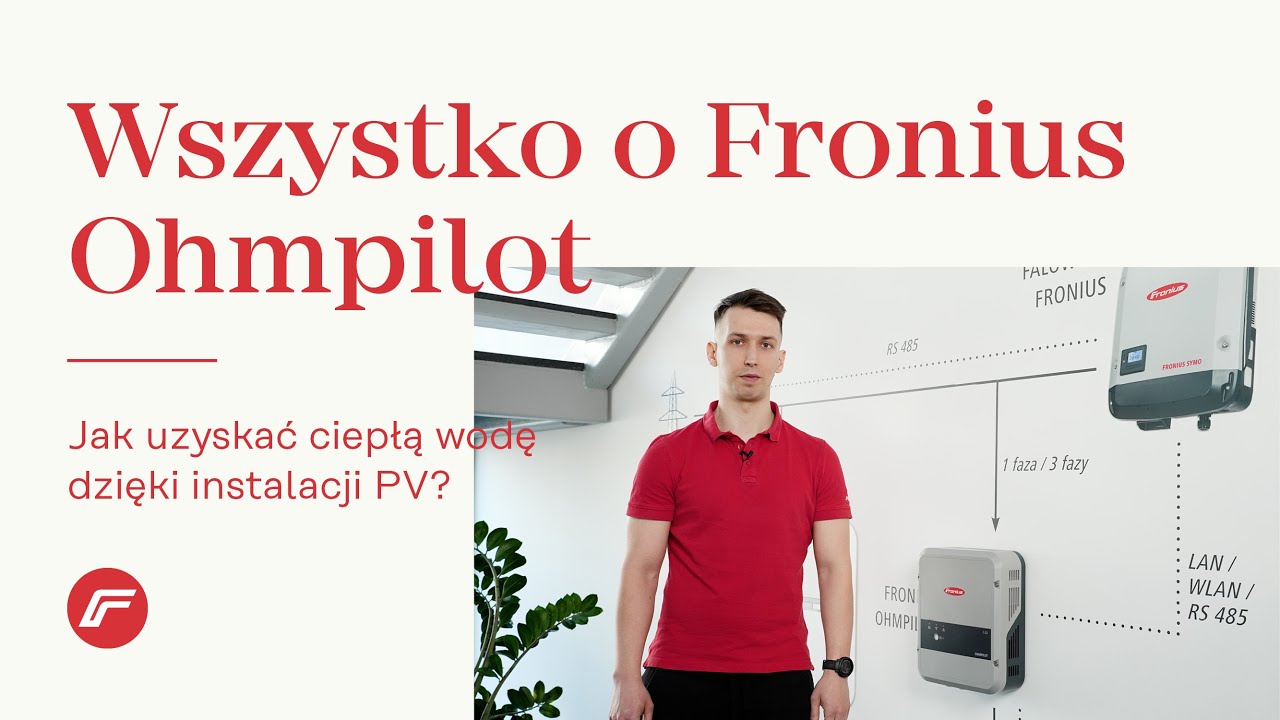 Produkty: Fronius Ohmpilot, czyli inteligentne przygotowanie ciepłej wody użytkowej. (PL) - YouTube